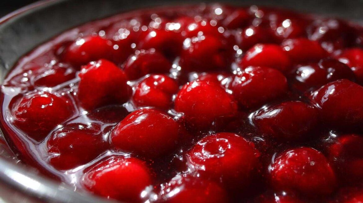 Amazing Quick Easy Sour Cherry Compote Topping in 15 Minutes - GourmetGusto