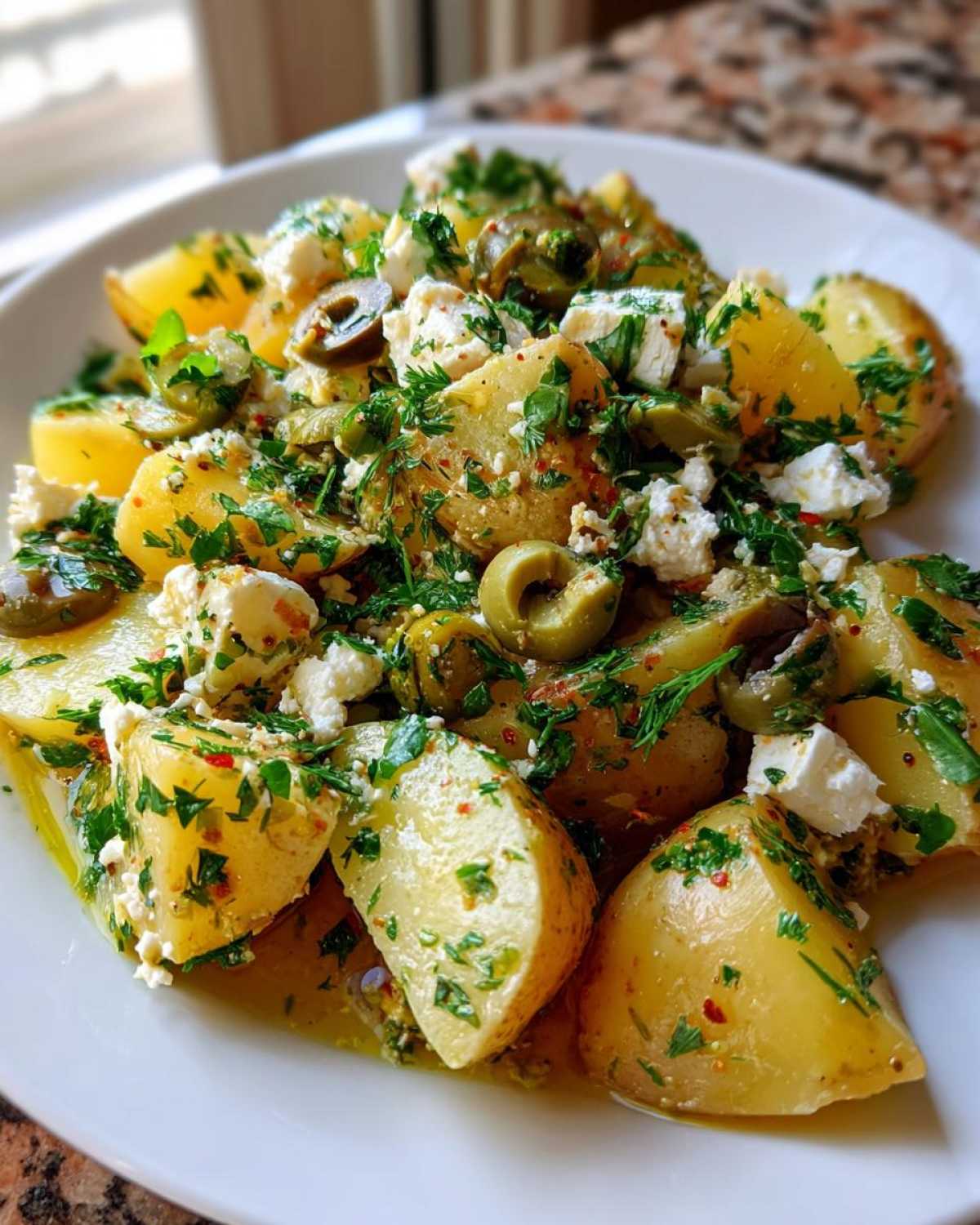 Amazing Mediterranean Potato Salad: 2 Flavors to Adore - GourmetGusto