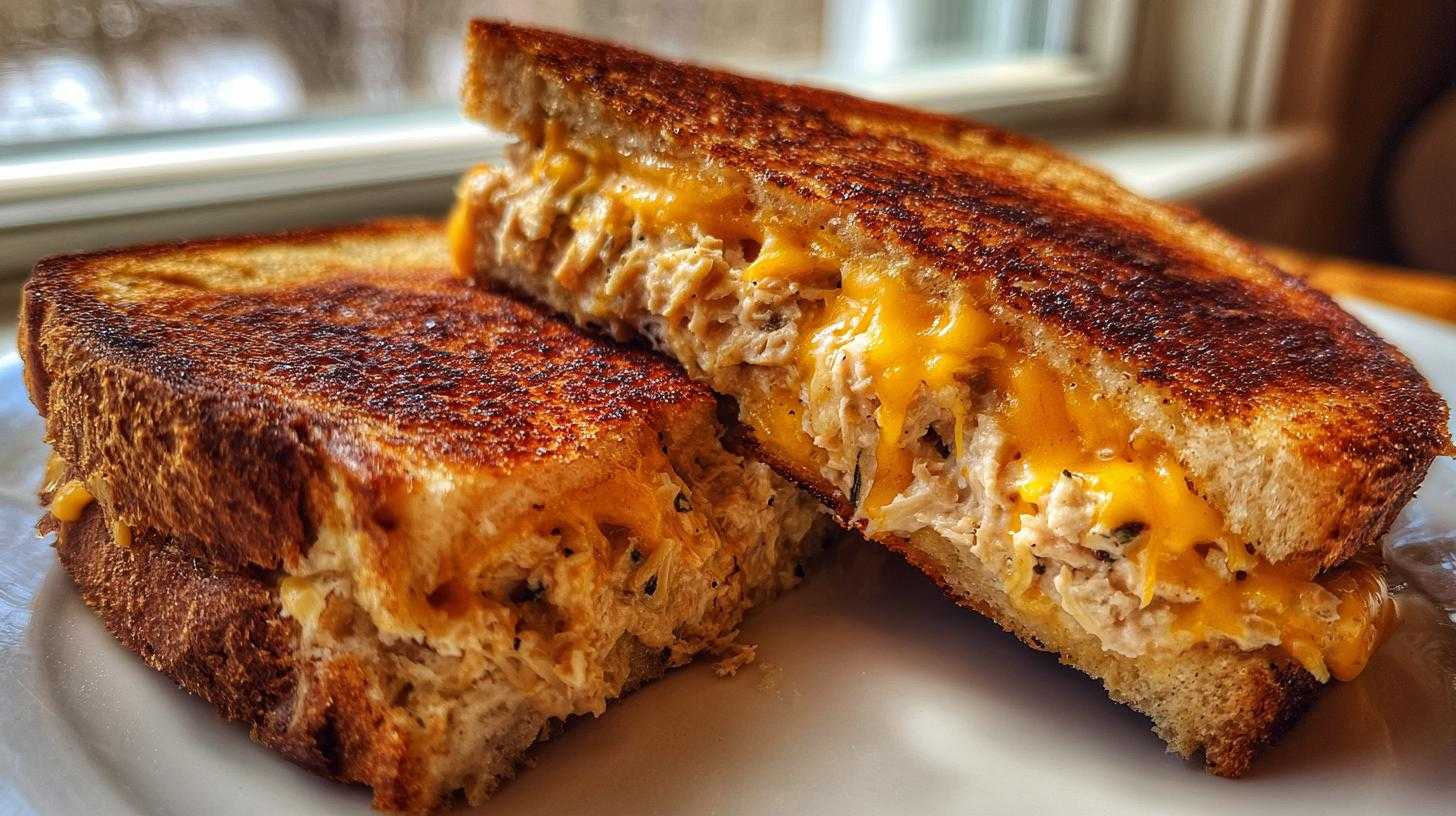 Amazing Classic Diner-Style Tuna Melt: 1 Perfect Bite of Pure Joy - GourmetGusto