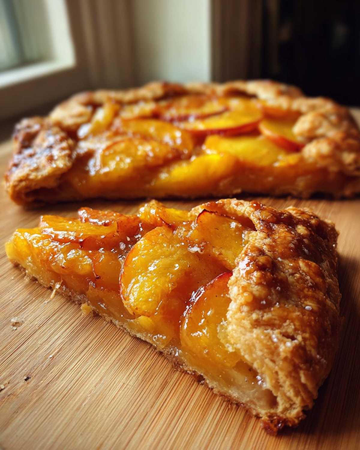 Taste Sunshine: Easy 2-Step Peach Galette - GourmetGusto
