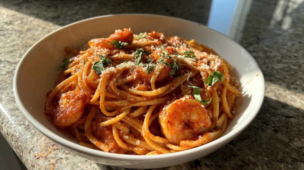 Divine Shrimp Marinara Pasta: A 20-Minute Italian Dream - GourmetGusto
