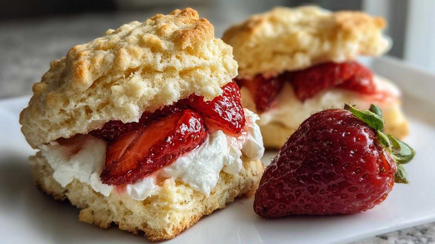 Grandma's Strawberry Shortcake Biscuits: 12 Perfect Bites - GourmetGusto
