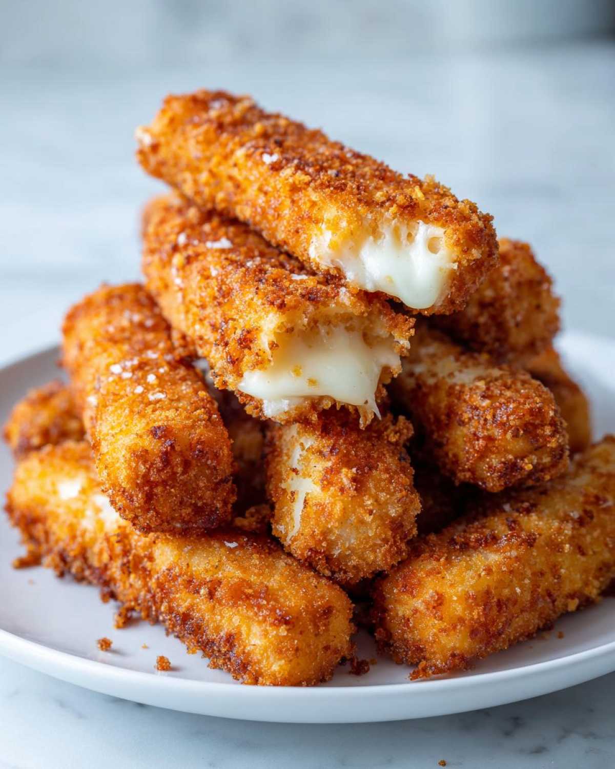 Glorious Air Fryer Mozzarella Sticks: 6 Minute Magic - GourmetGusto