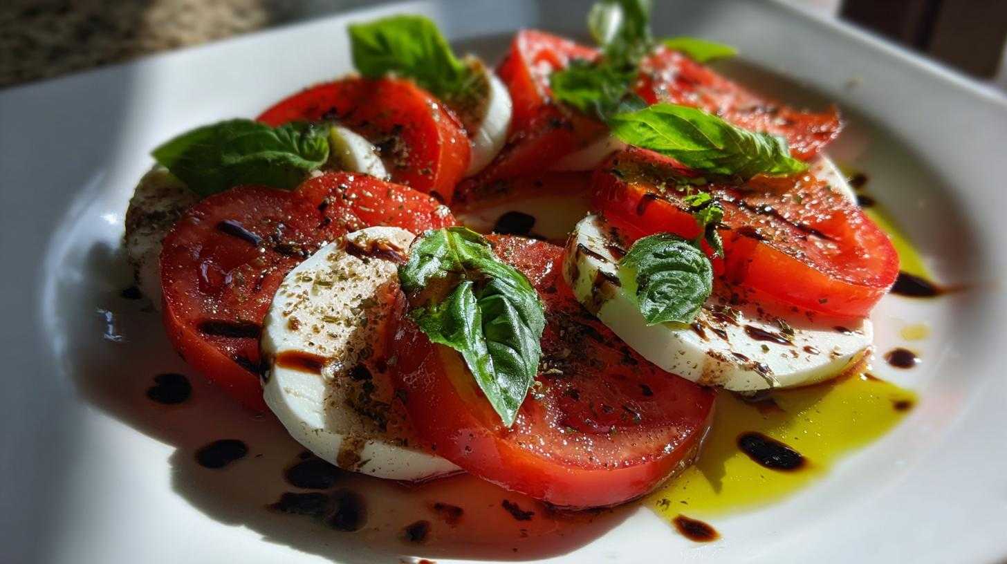 Amazing Fresh Caprese Salad in 10 Minutes - GourmetGusto
