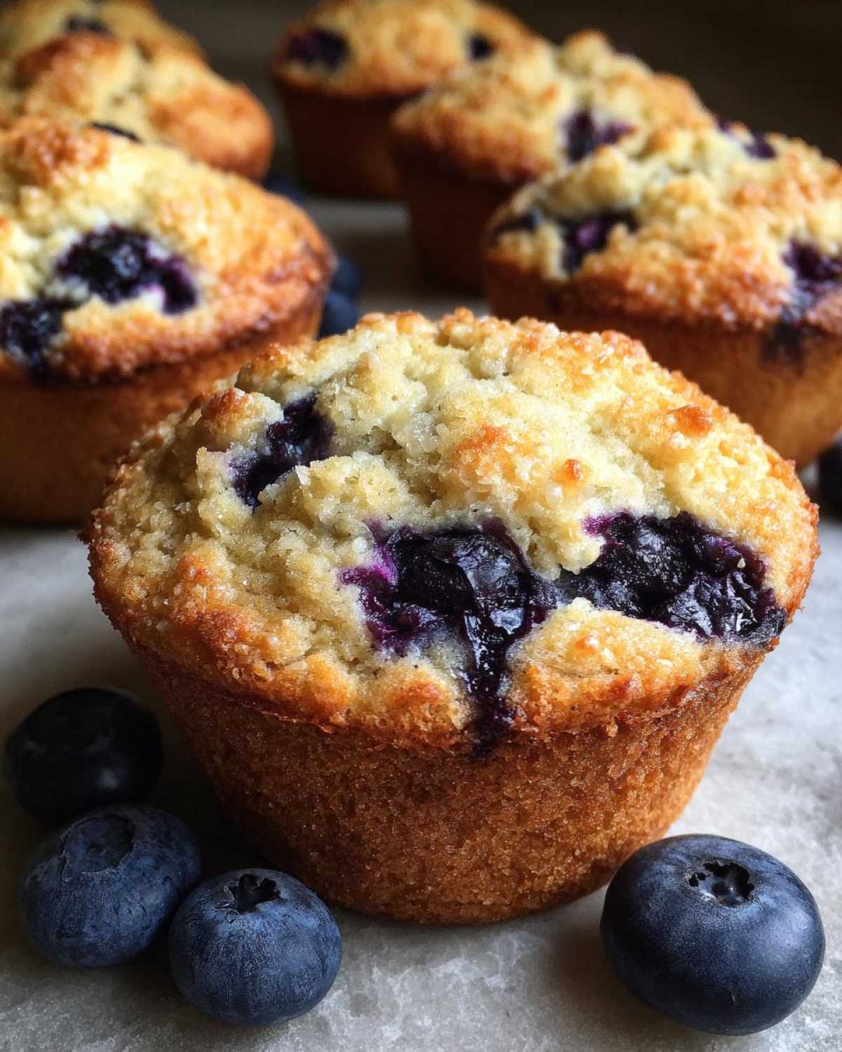 Sugar-Free Lemon Blueberry Muffins: 12 Guilt-Free Delights - GourmetGusto