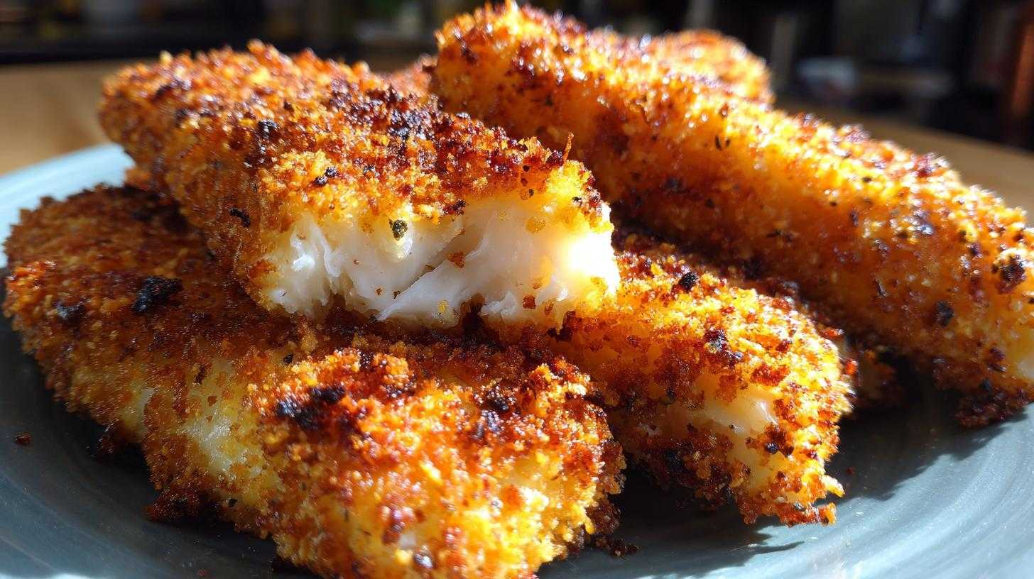 Amazing Crispy Fish Sticks Upgrade 20-Minute Dinner - GourmetGusto