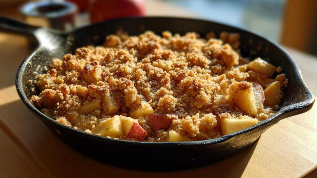 Quick Apple Crumble for Two: Amazing 15-Minute Dessert - GourmetGusto