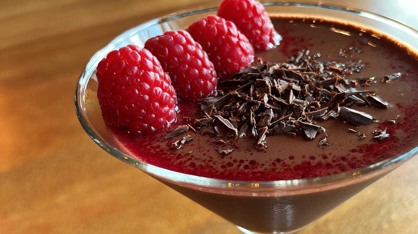 5 Amazing Raspberry Chocolate Martini Date Night Sips - GourmetGusto
