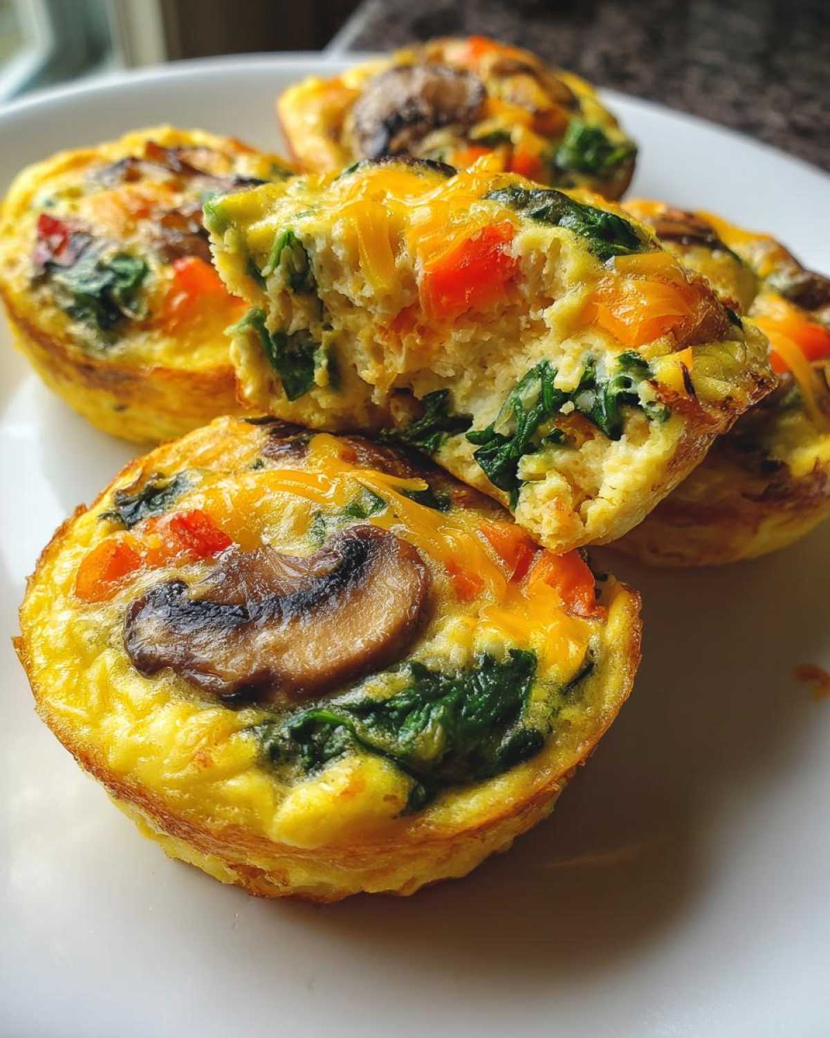 Amazing 6 Veggie Egg Muffins Keto Secret - GourmetGusto
