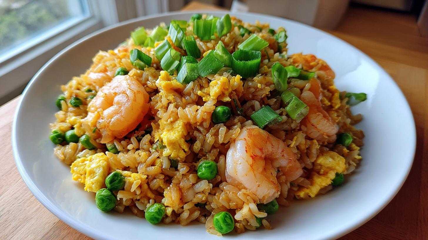 Amazing 25-Minute Shrimp Fried Rice Recipe - GourmetGusto
