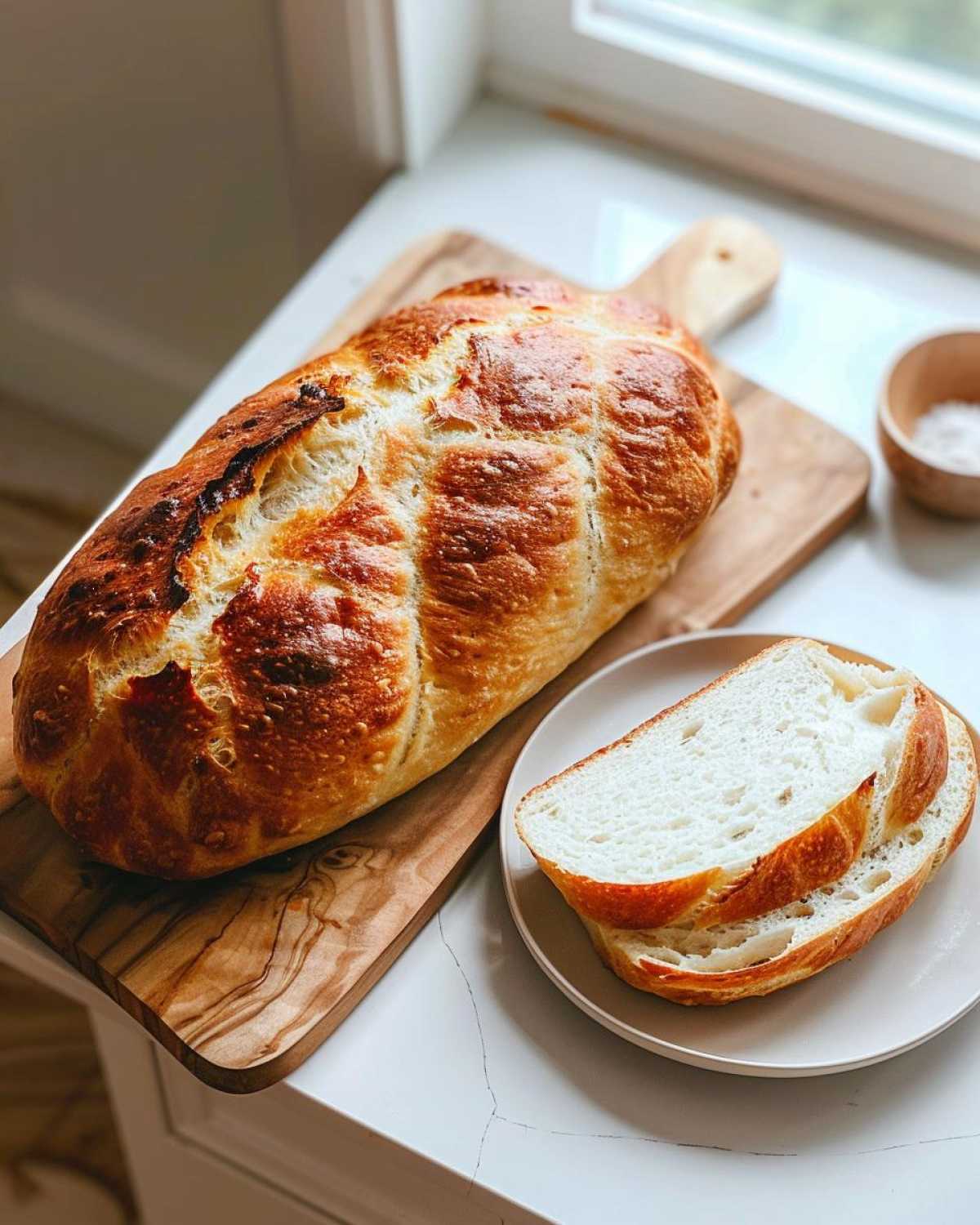 Amazing 1-hour Italian bread crusty delight - GourmetGusto