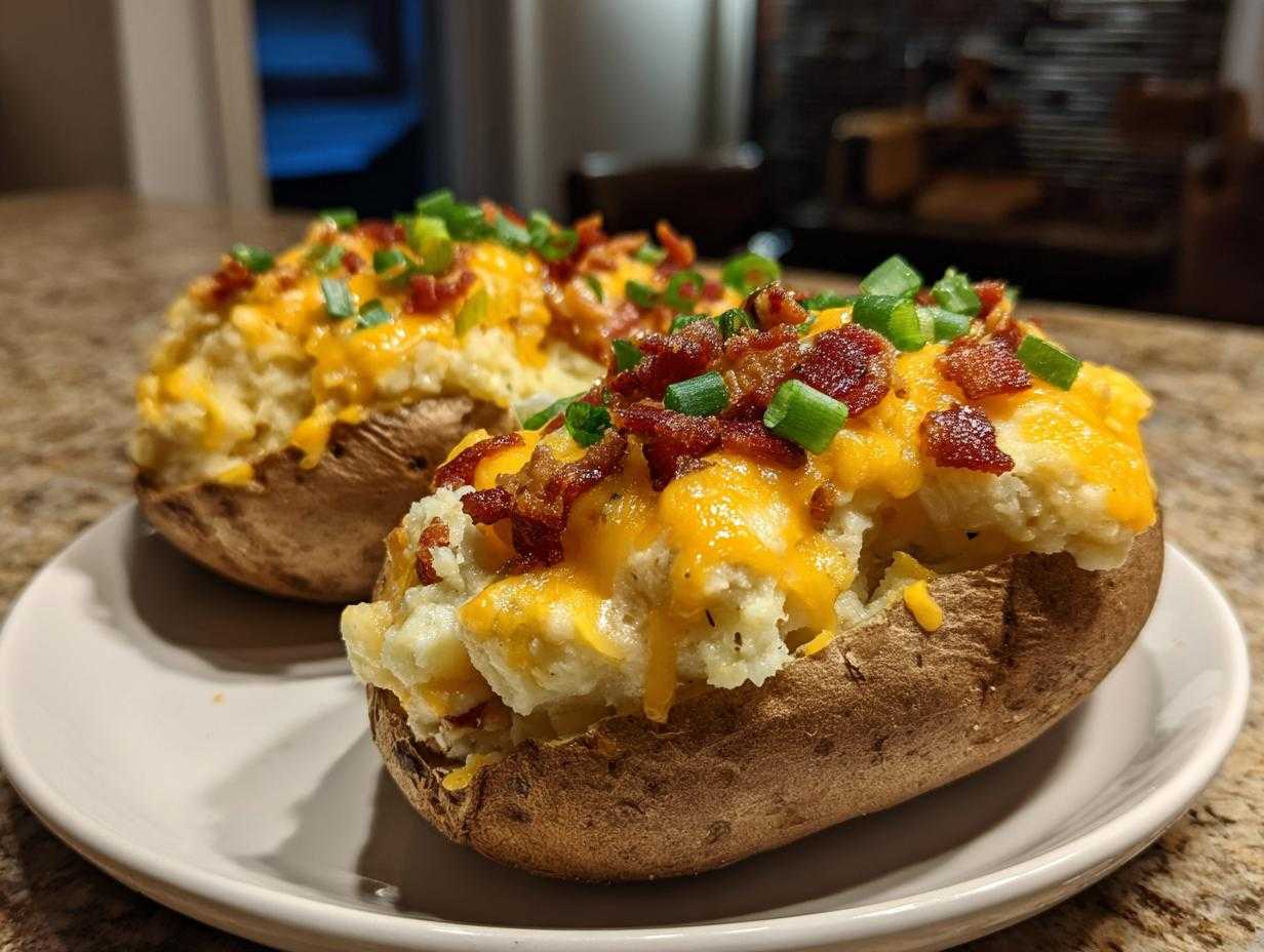 Master 1 stunning twice baked potato recipe now - GourmetGusto