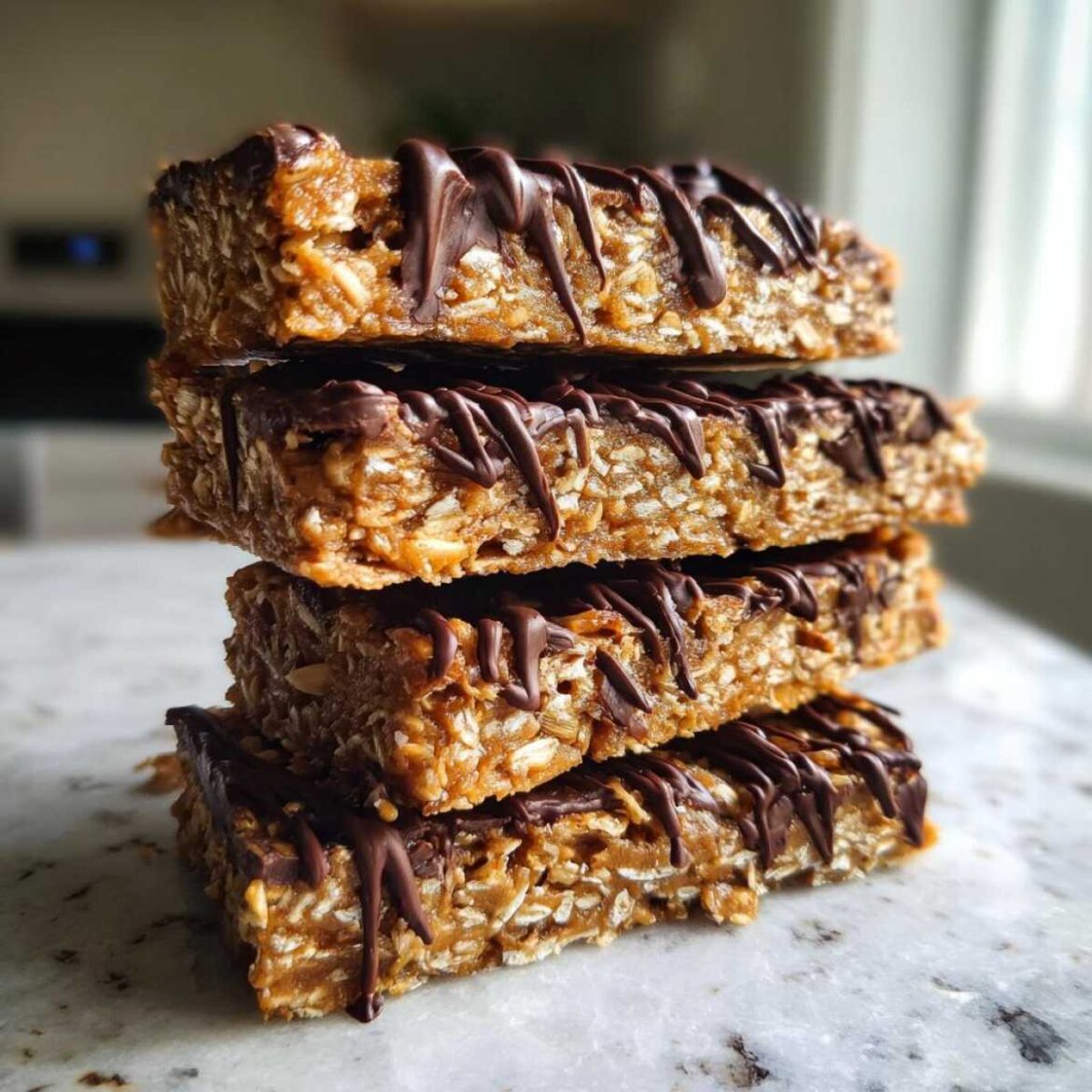 Amazing 5-Ingredient No-Bake protein bars - GourmetGusto