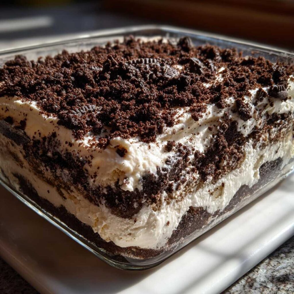 Amazing 4-Ingredient Oreo Dirt Cake Secret - GourmetGusto