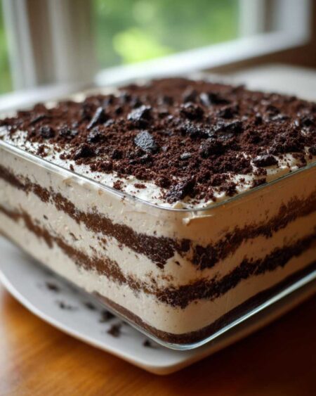 Amazing 4-Ingredient Oreo Dirt Cake Secret - GourmetGusto