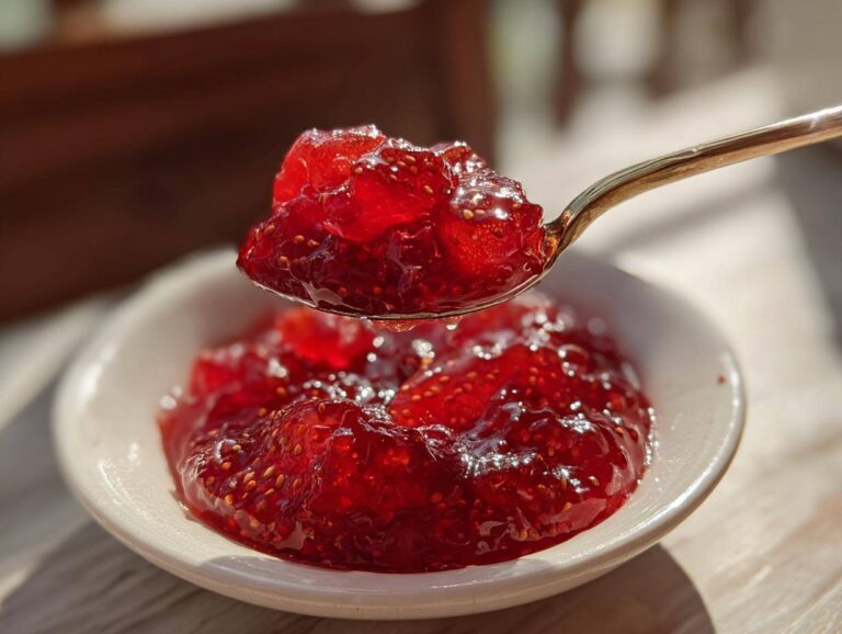 Superb 2-Cup Strawberry Rhubarb Pineapple Jam - GourmetGusto